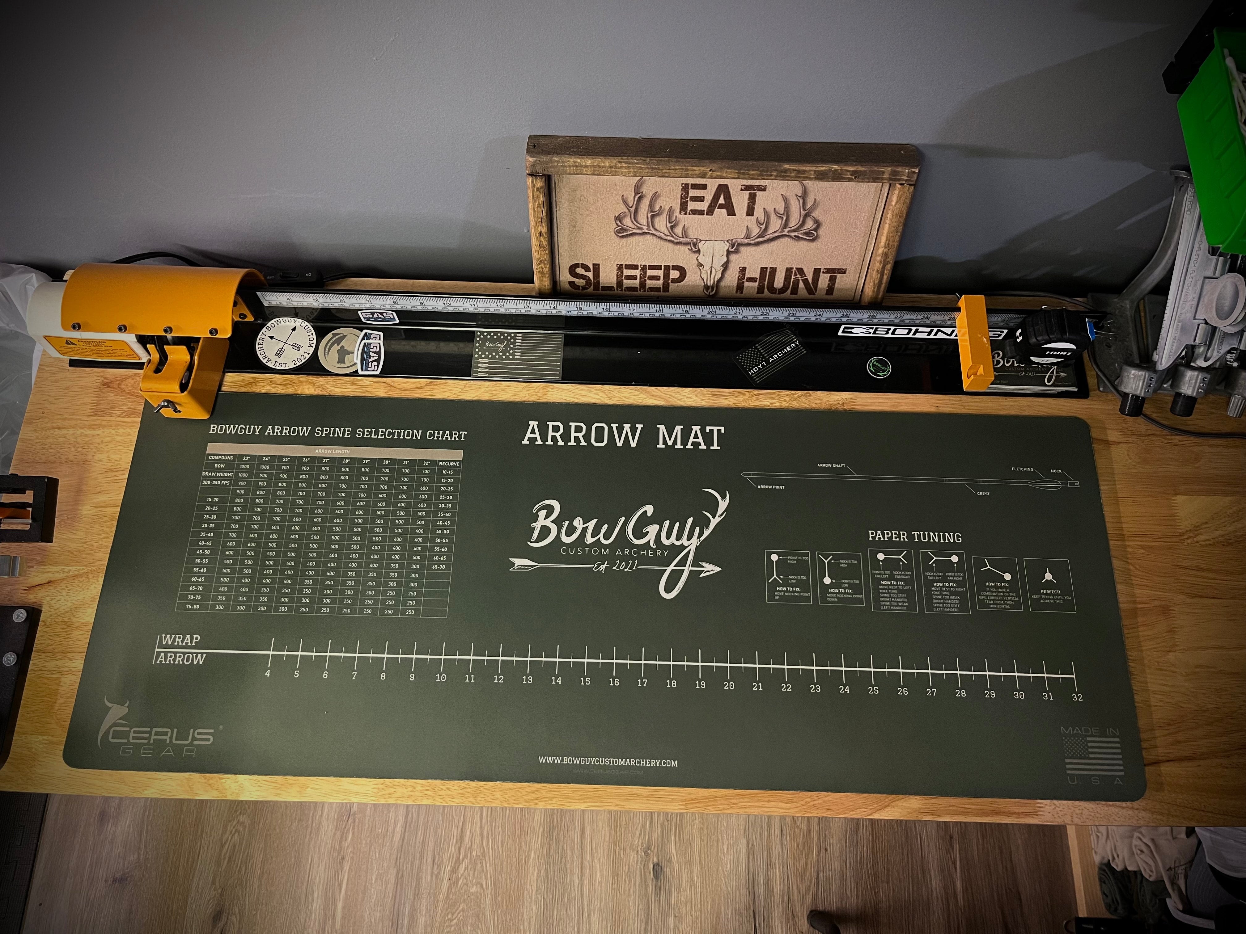 Bowguy Arrow Mat | Bowguy Custom Archery LLC