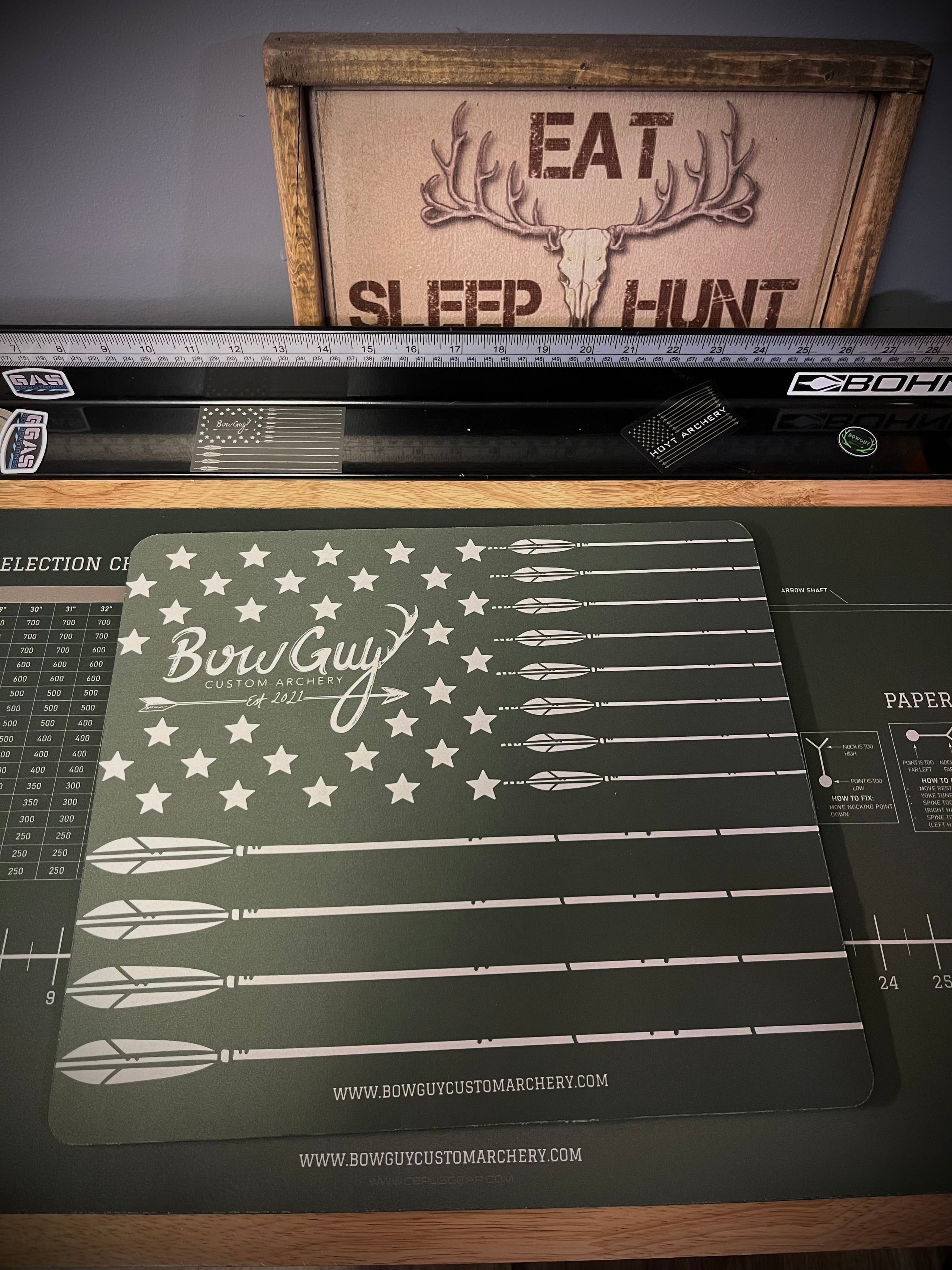 Small Arrow Mat | Bowguy Custom Archery LLC